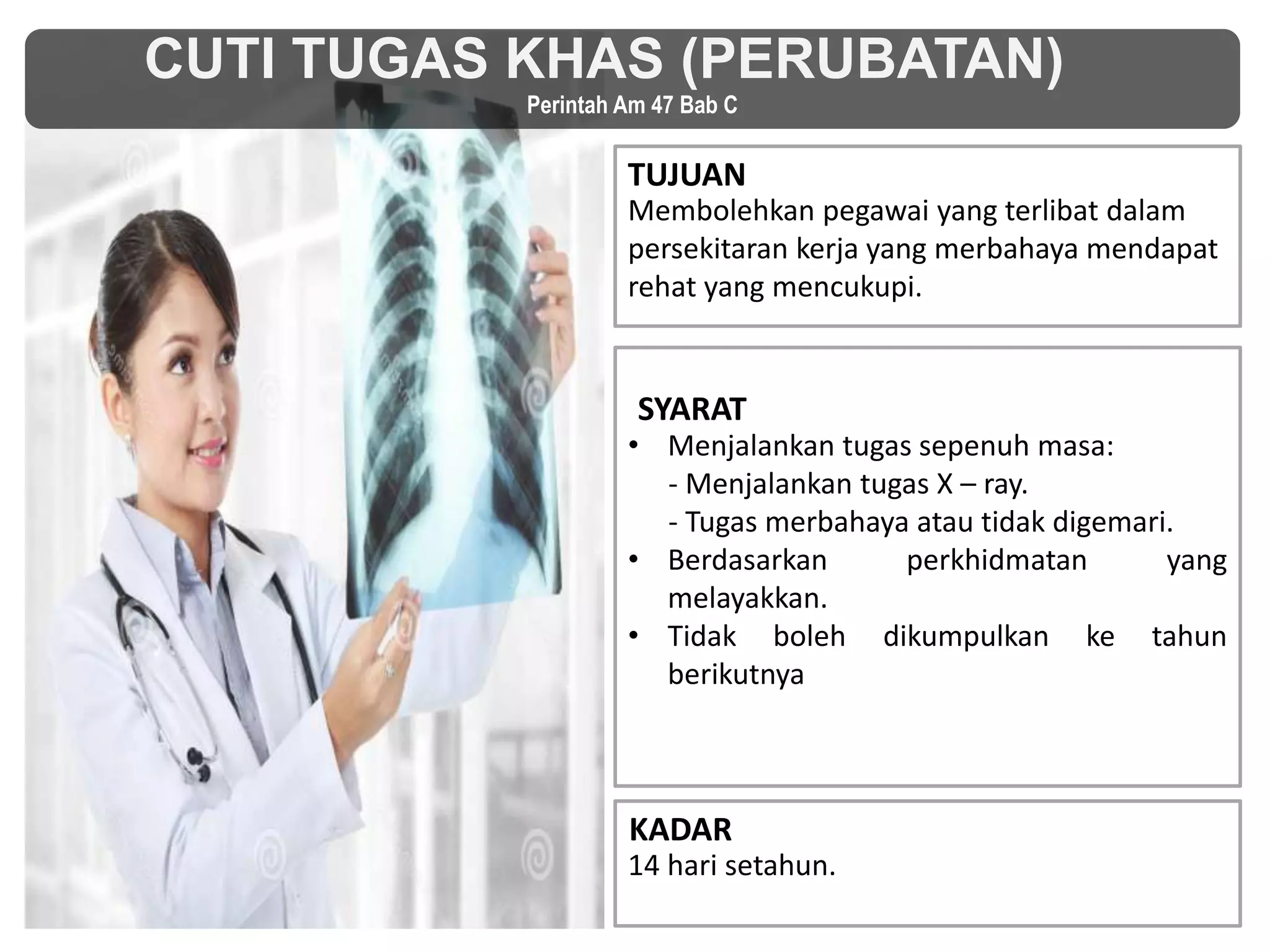 Bab C (cuti) 12/01/2015 (Taklimat) | PPTX