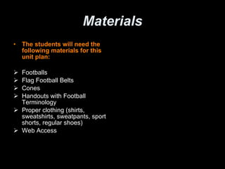 Flag Football PowerPoint | PPT