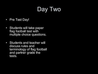 Flag Football PowerPoint | PPT