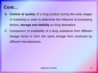 bioavailability & bioequivalence | PPTX
