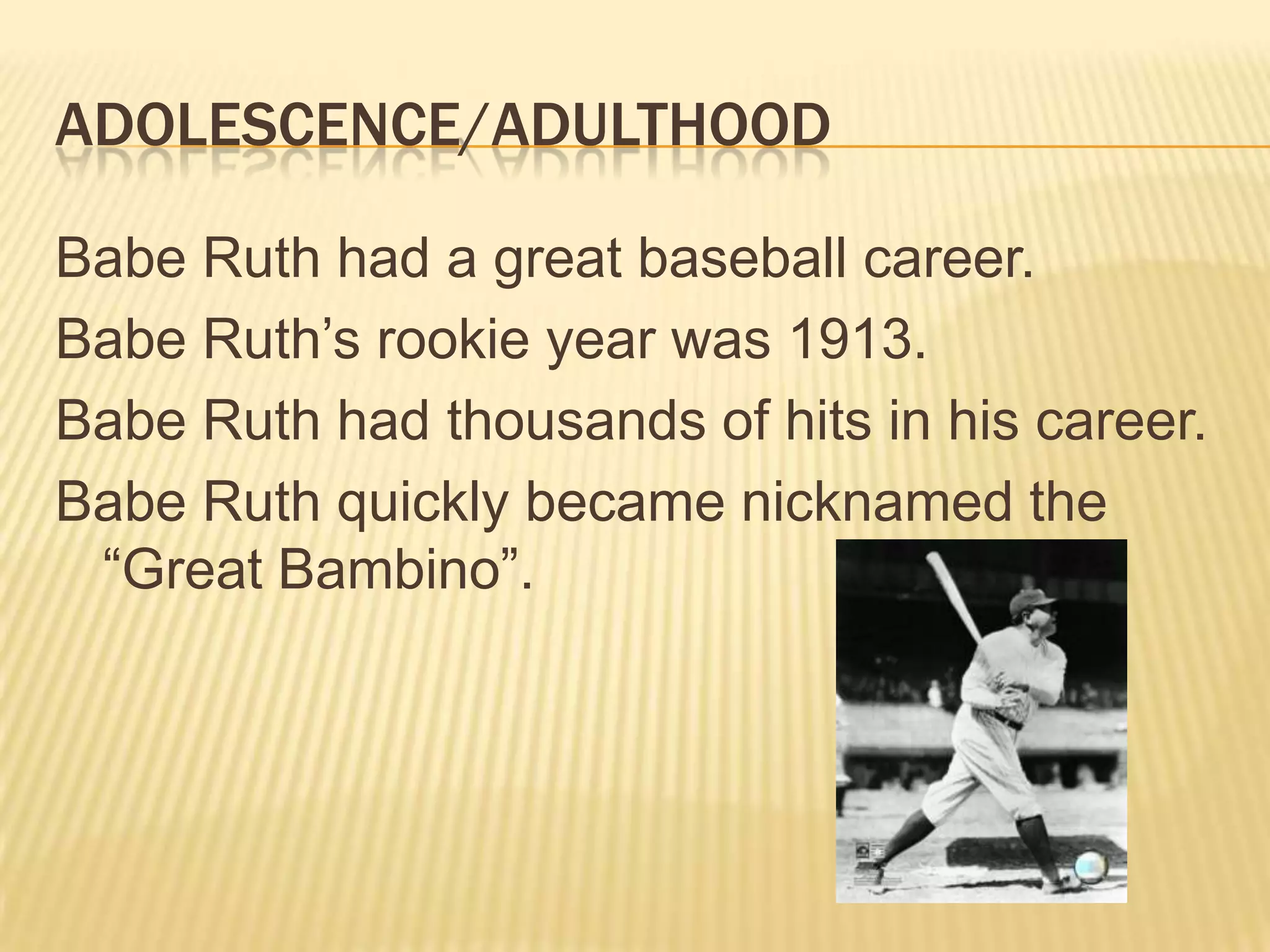 Babe Ruth | PPTX