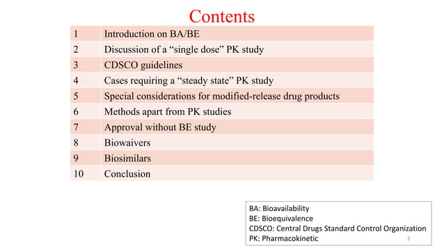 Bioavailability and Bioequivalence Studies | PPTX | Pharmaceutical ...