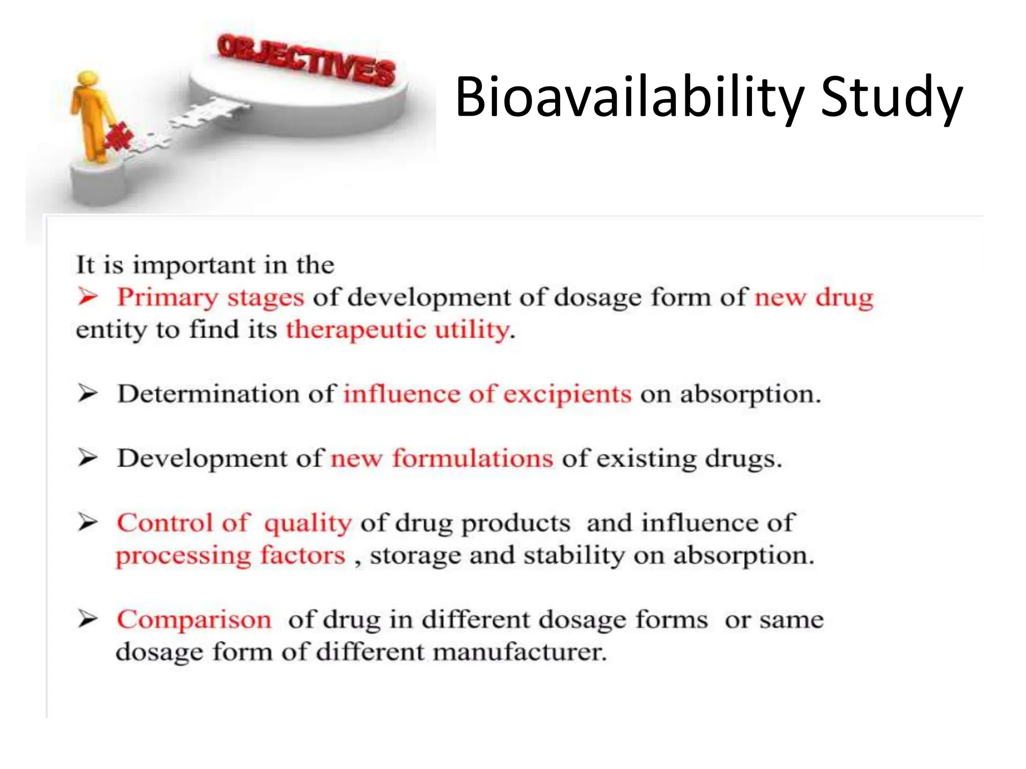 Bioavailability & Bioequivalence Studies- Definitions, Methods of ...