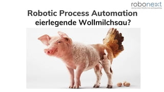 BA and Beyond 20 - Joris Van Ostaeyen - Demystifying Robotic Process Automation (RPA) | PPT