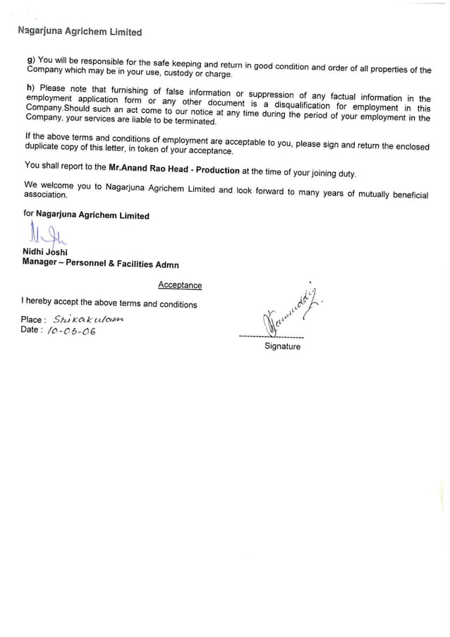 Nagarjuna all Cetrificate | PDF