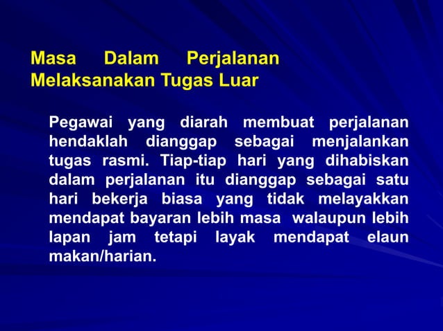 PERINTAH AM BAB G : Waktu bekerja & lebih masa | PPTX