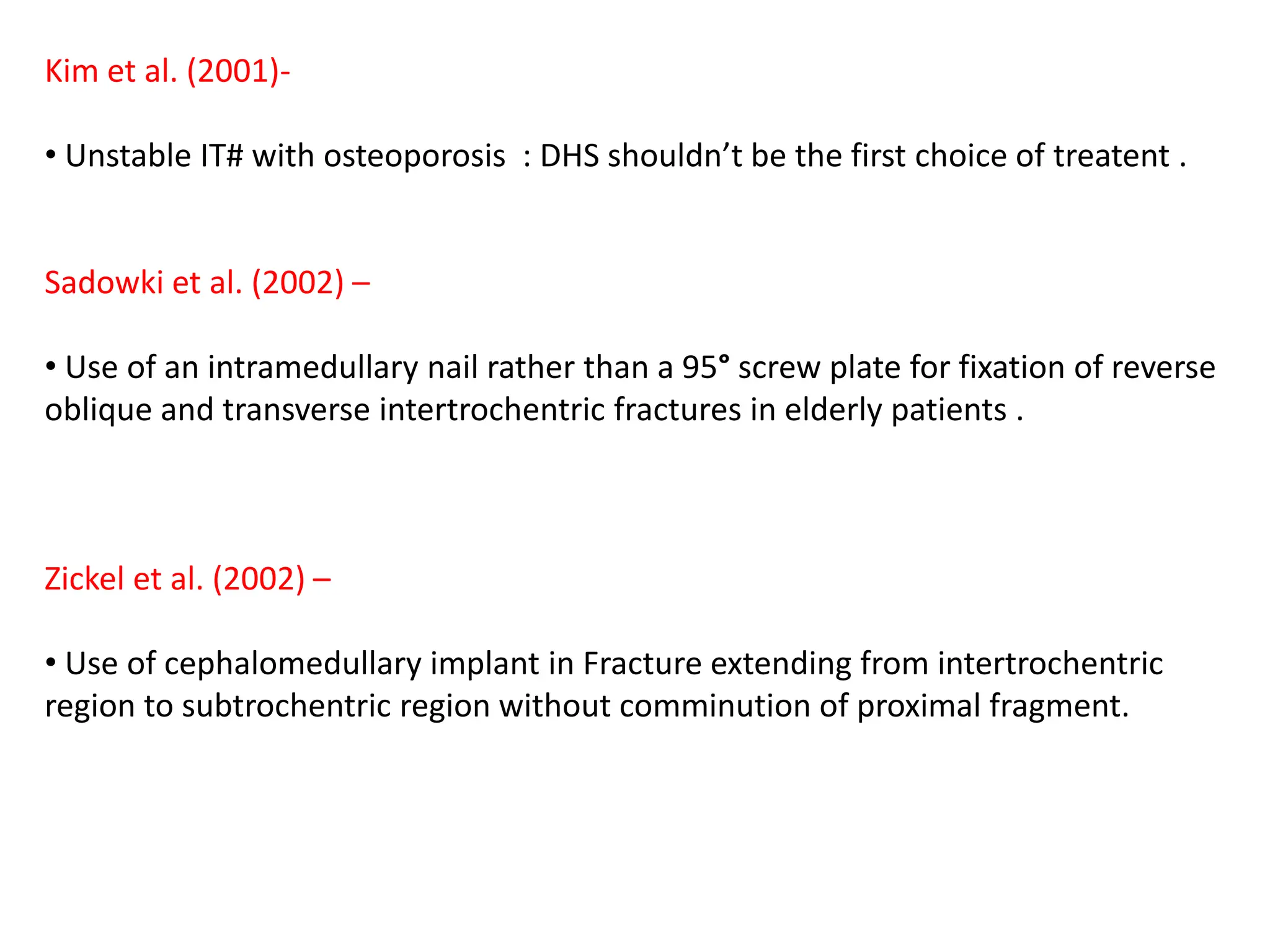 unstable trochanteric fracture | PPTX