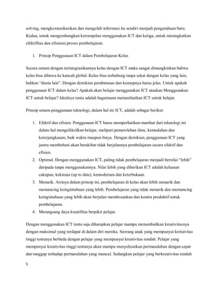 ICT for education | PDF