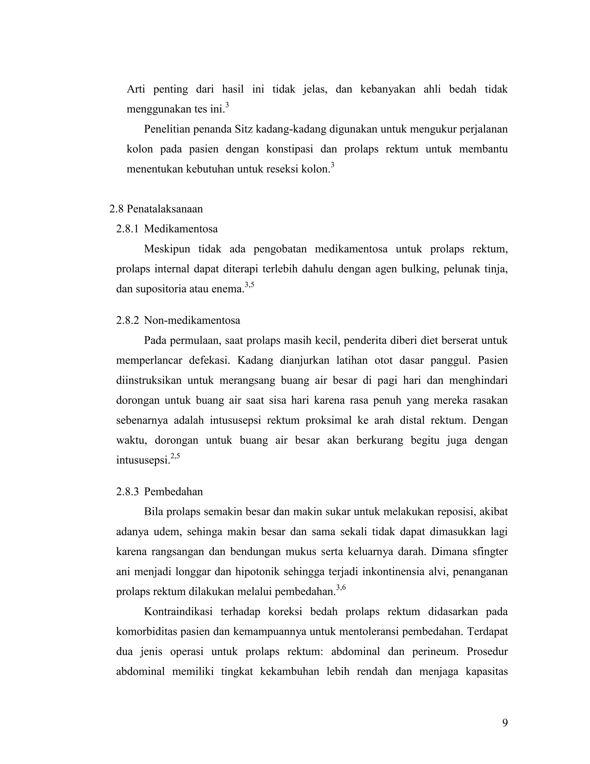 Prolaps Rektum | DOCX