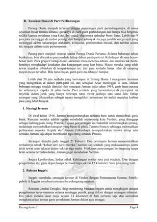 MAKALAH PERANG DUNIA 1 | DOCX