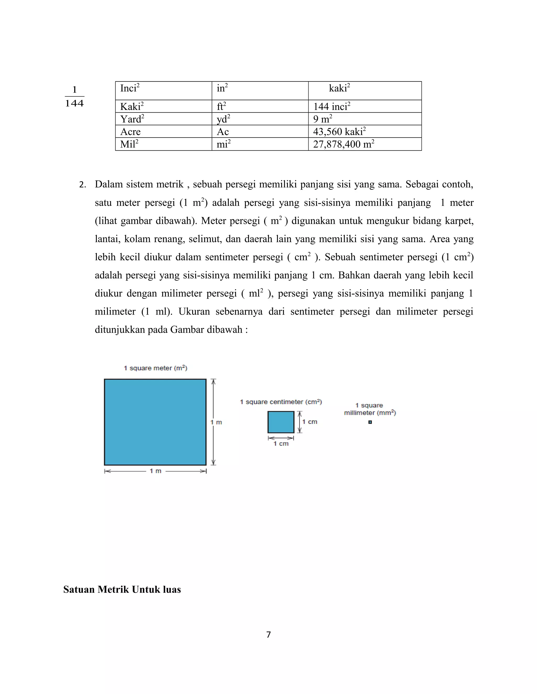 luas dan keliling | DOC