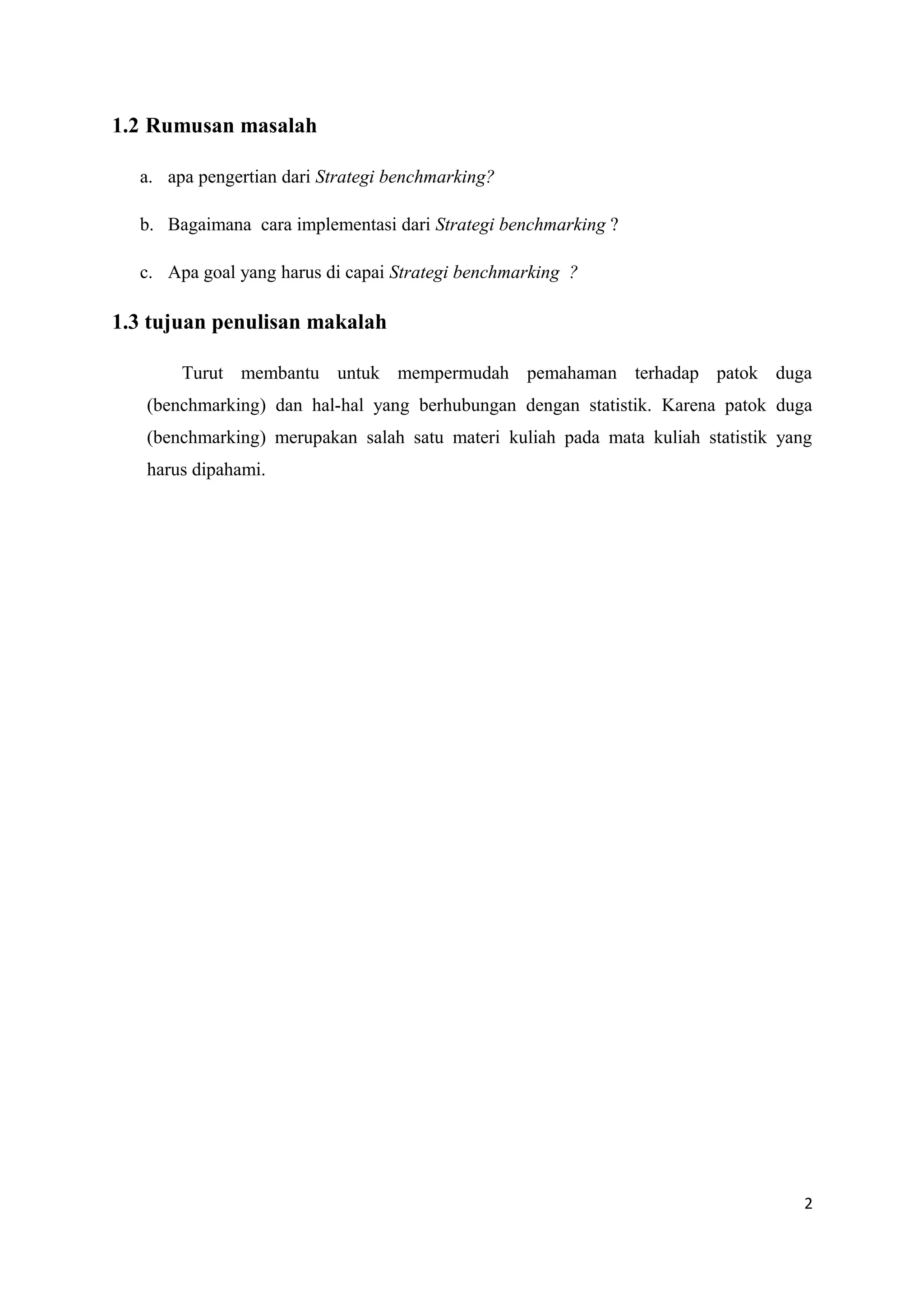 Bab i makalah statistik | PDF