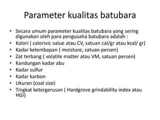 Bab 1 Kuliah Batubara | PPTX