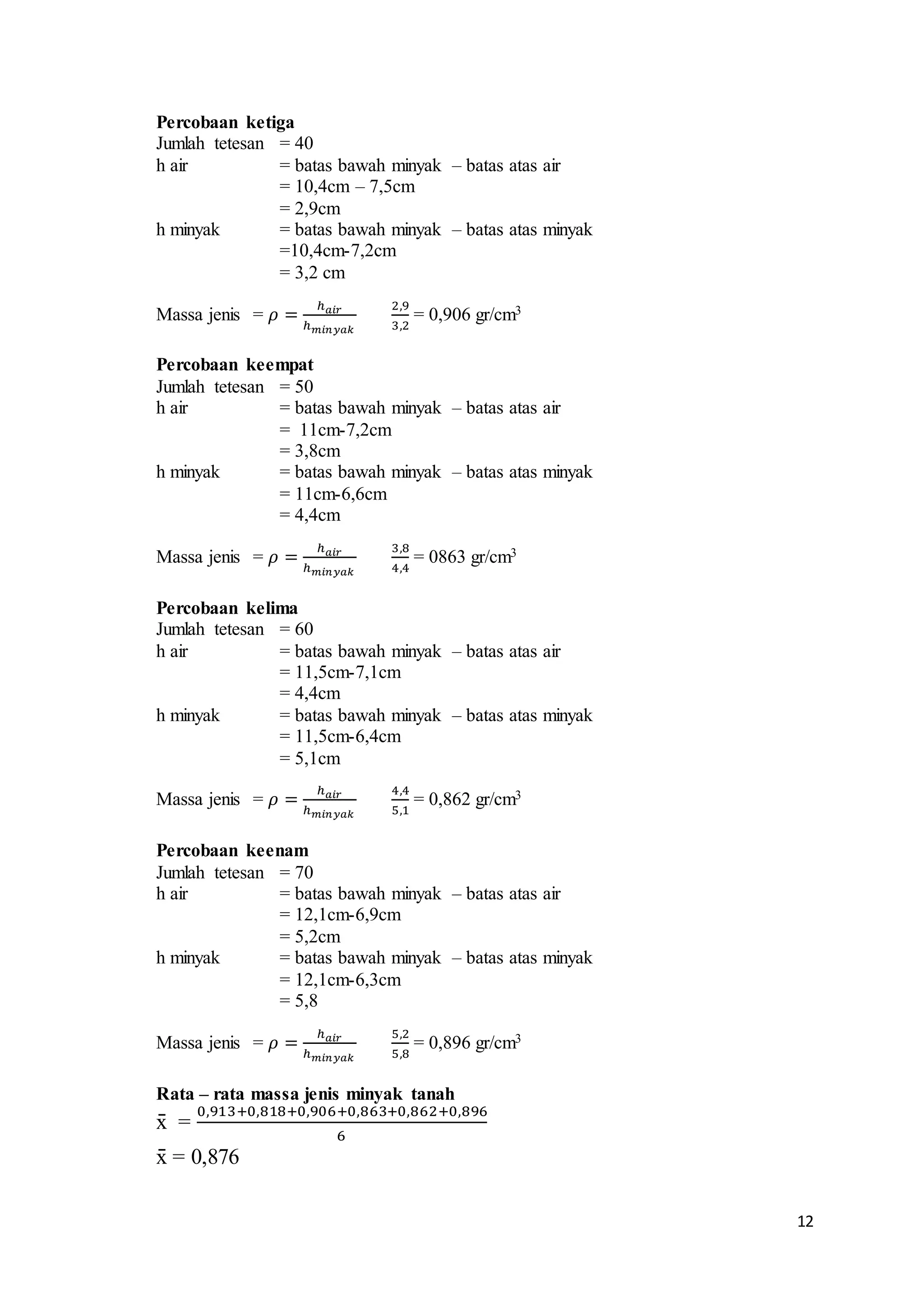 LAPORAN PRAKTIK FISDAS | PDF