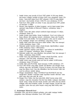 makalah microsoft excel | DOCX