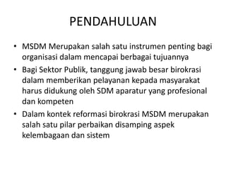 MATERI MSDM BAB I | PPTX
