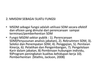 MATERI MSDM BAB I | PPTX