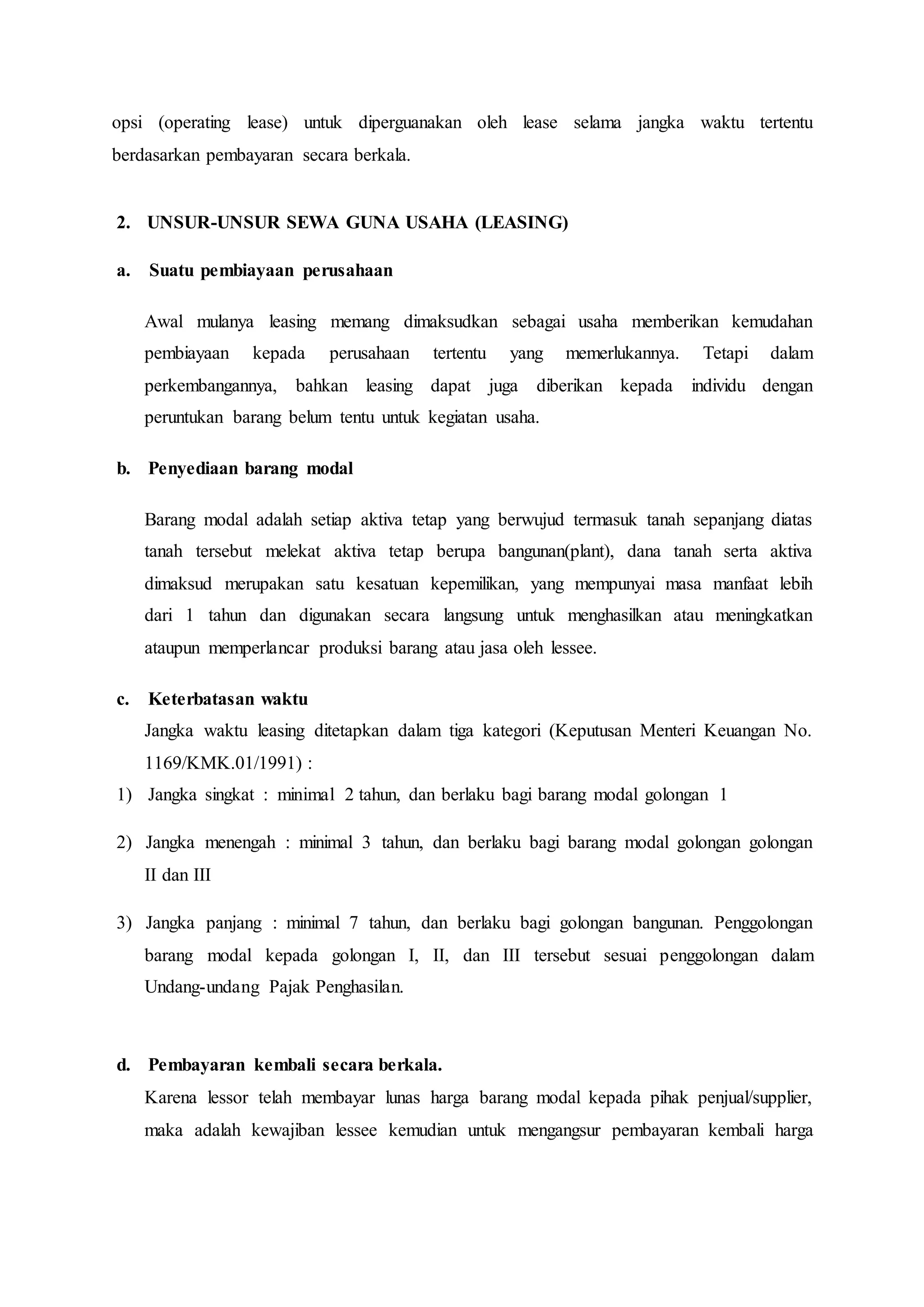 MATERI HUKUM PEMBIAYAAN Fenti Anita Sari | DOCX