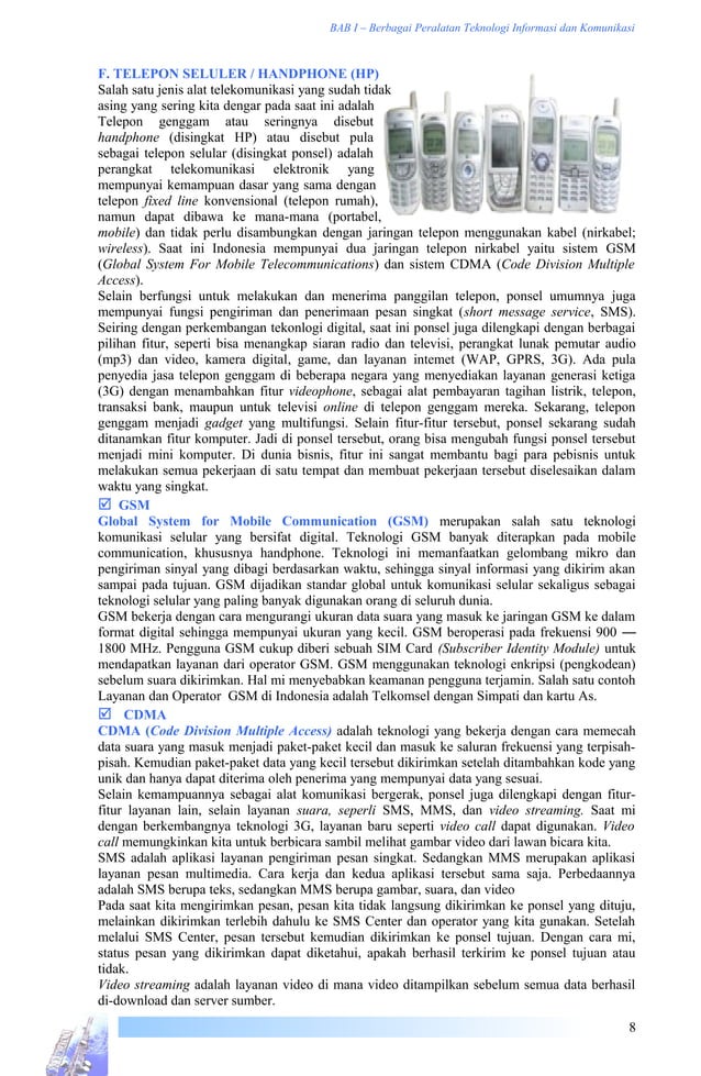 Babi berbagaiperalatanteknologiinformasidankomunikasi-130929231908-phpapp01 (1) | DOC