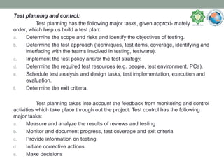 Chapter 1 Fundamental of Testing | PPTX | Technology & Computing