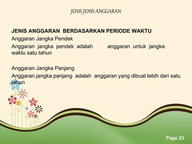 Bab i angaran_perusahaan | PPT