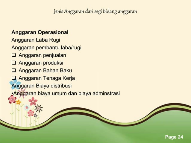 Bab i angaran_perusahaan | PPT