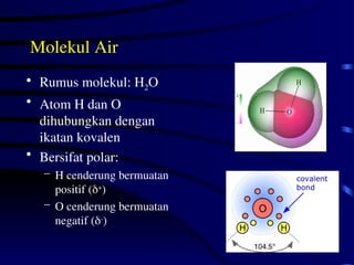 air dalam bahan makanan kimia pangan kimia | PPT