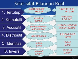 BAB I bilangan real mata kuliah matematika dasar.ppt