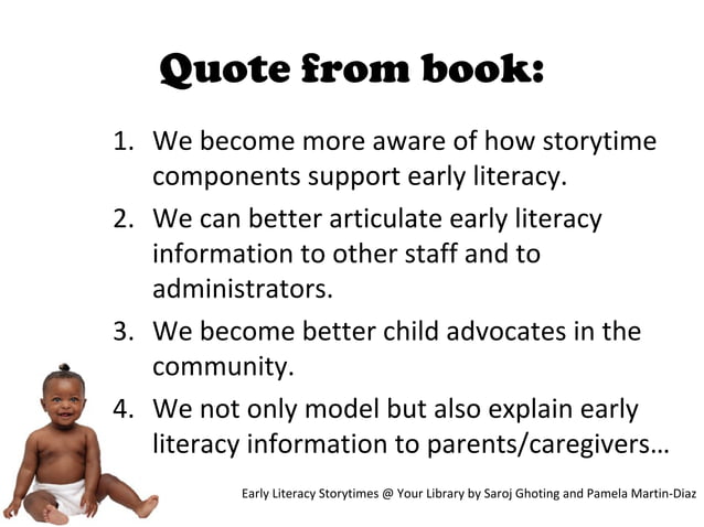 Programming for Babies at your Library | PPT