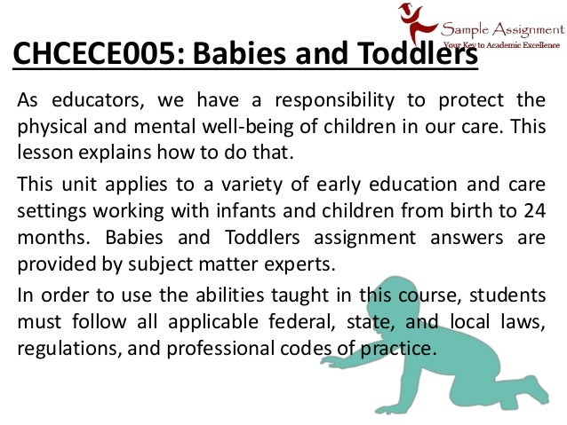Babies and Toddlers assignment answers Guide | PPT