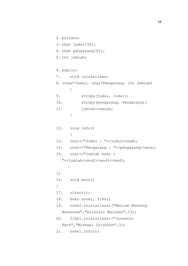 Bab 2 C++ PBO Fungsi | PDF