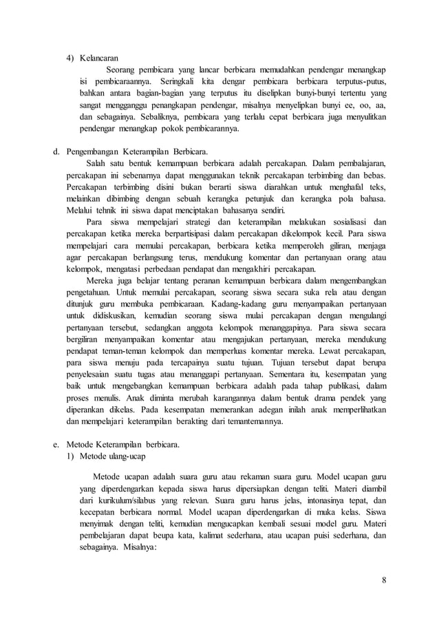 Keterampilan Berbahasa | DOCX