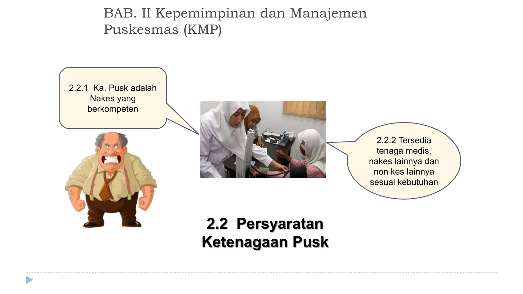 PPT KEPEMIMPINAN DAN MANAJEMEN PUSKESMAS (KMP) | PPT