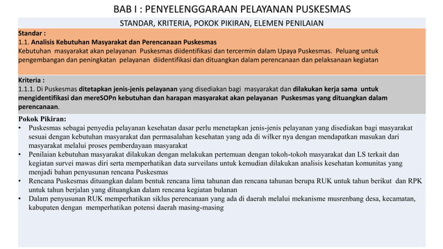 PPT KEPEMIMPINAN DAN MANAJEMEN PUSKESMAS (KMP) | PPT