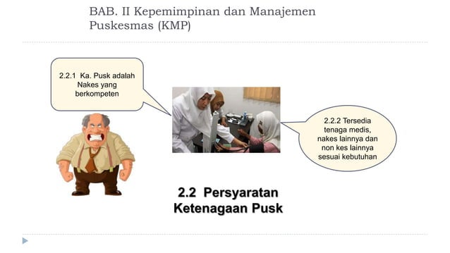 PPT KEPEMIMPINAN DAN MANAJEMEN PUSKESMAS (KMP) | PPT
