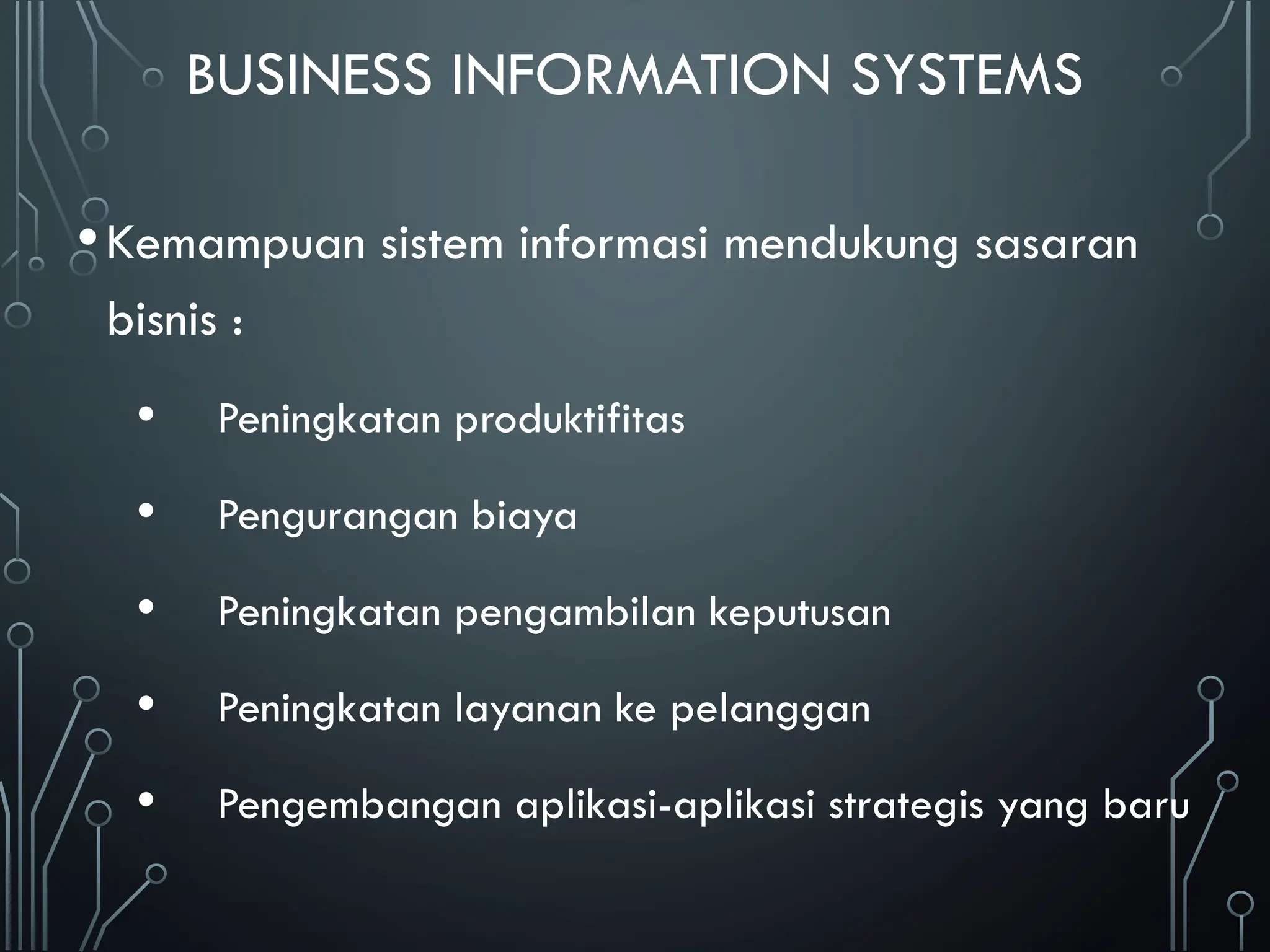 DATA & INFORMASI DALAM SISTEM INFORMASI BISNIS | PPTX