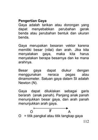 Bab ii gaya dan hukum newton | PDF