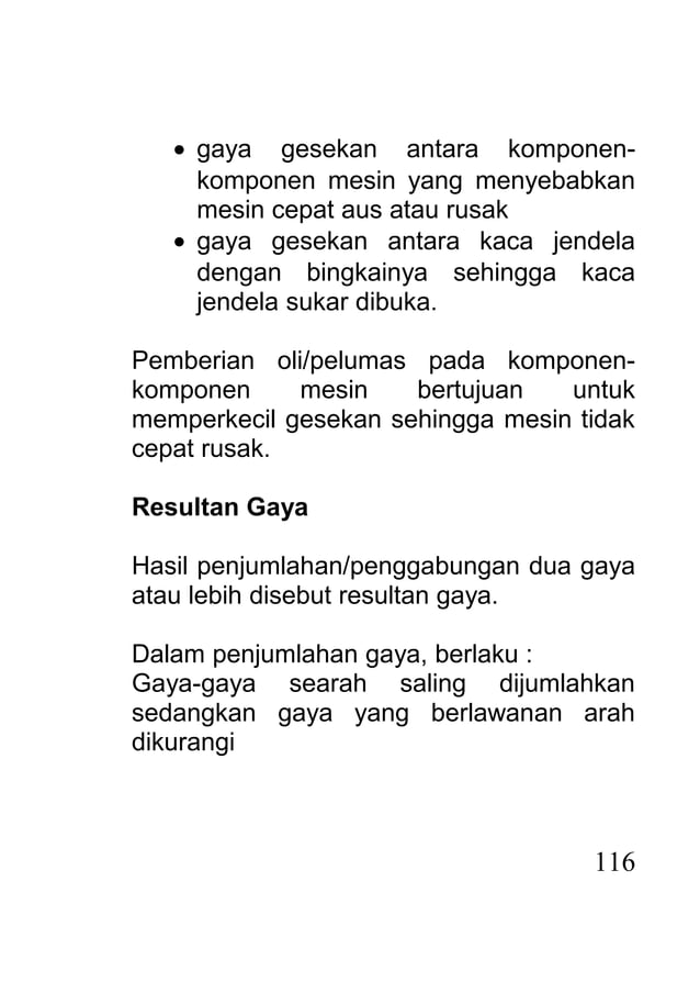 Bab ii gaya dan hukum newton | PDF