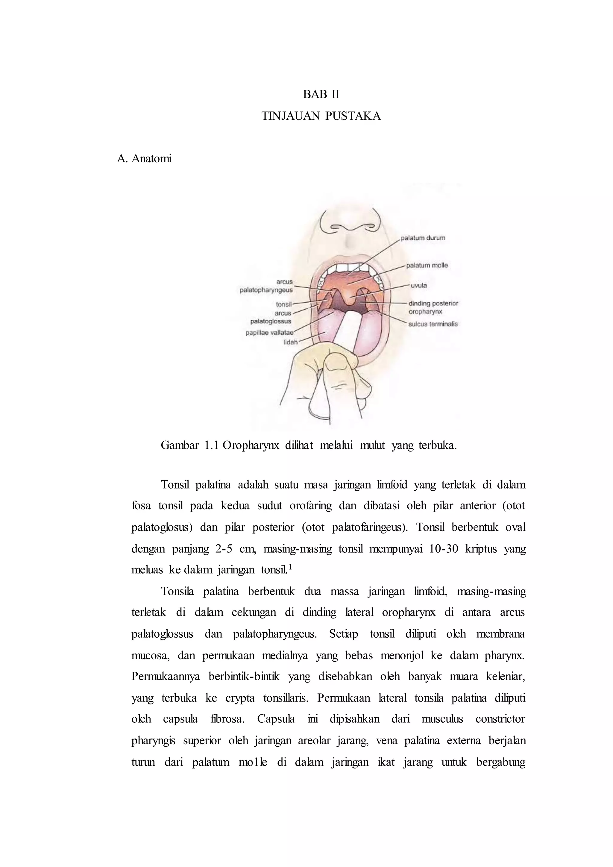 abses peritonsil pembahasan THT | DOCX