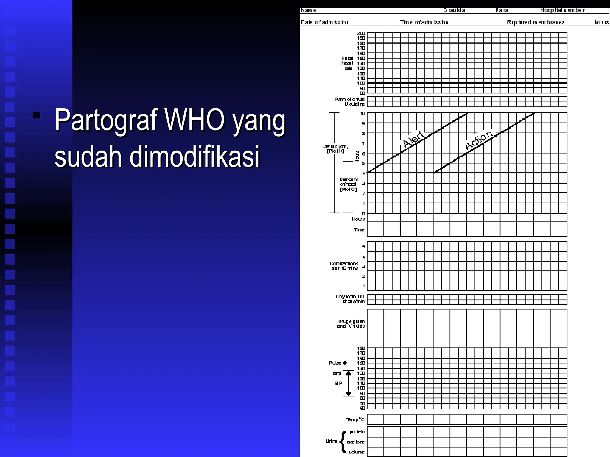 BAB IIa Partograf pada persalinan normal | PPT