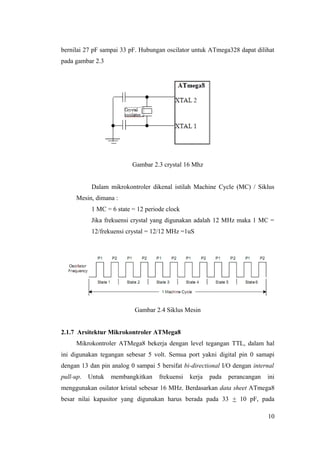 Bab ii atmega8 | PDF