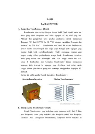 Transformator/ trafo | DOCX