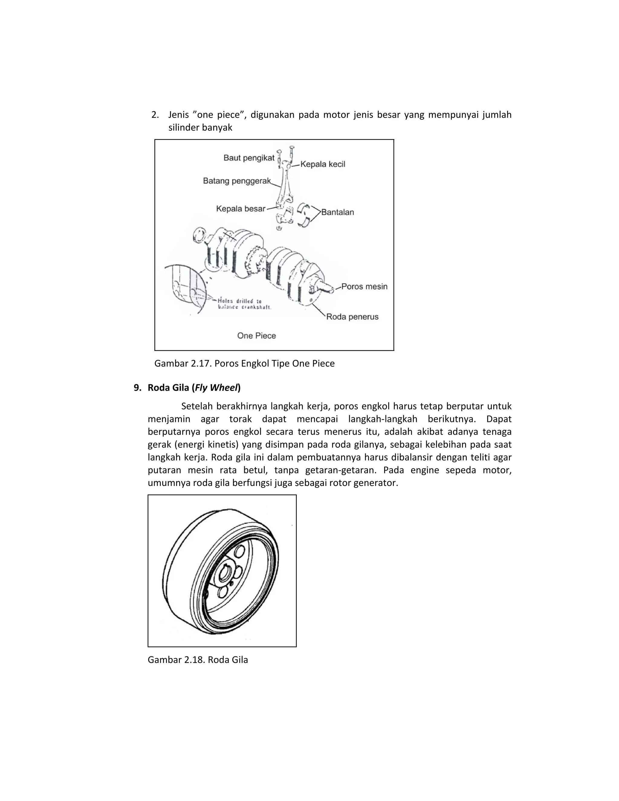 Bab ii engine sepeda motor | PDF