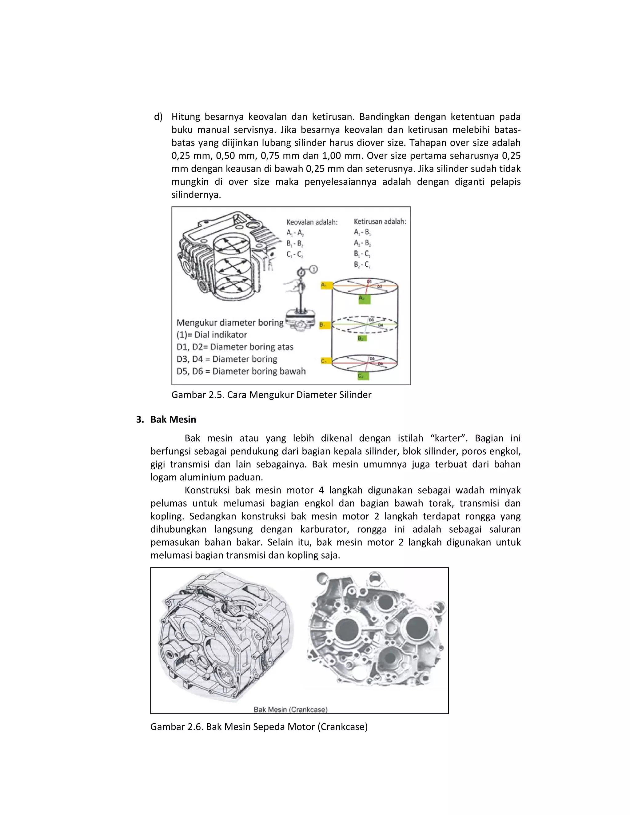 Bab ii engine sepeda motor | PDF