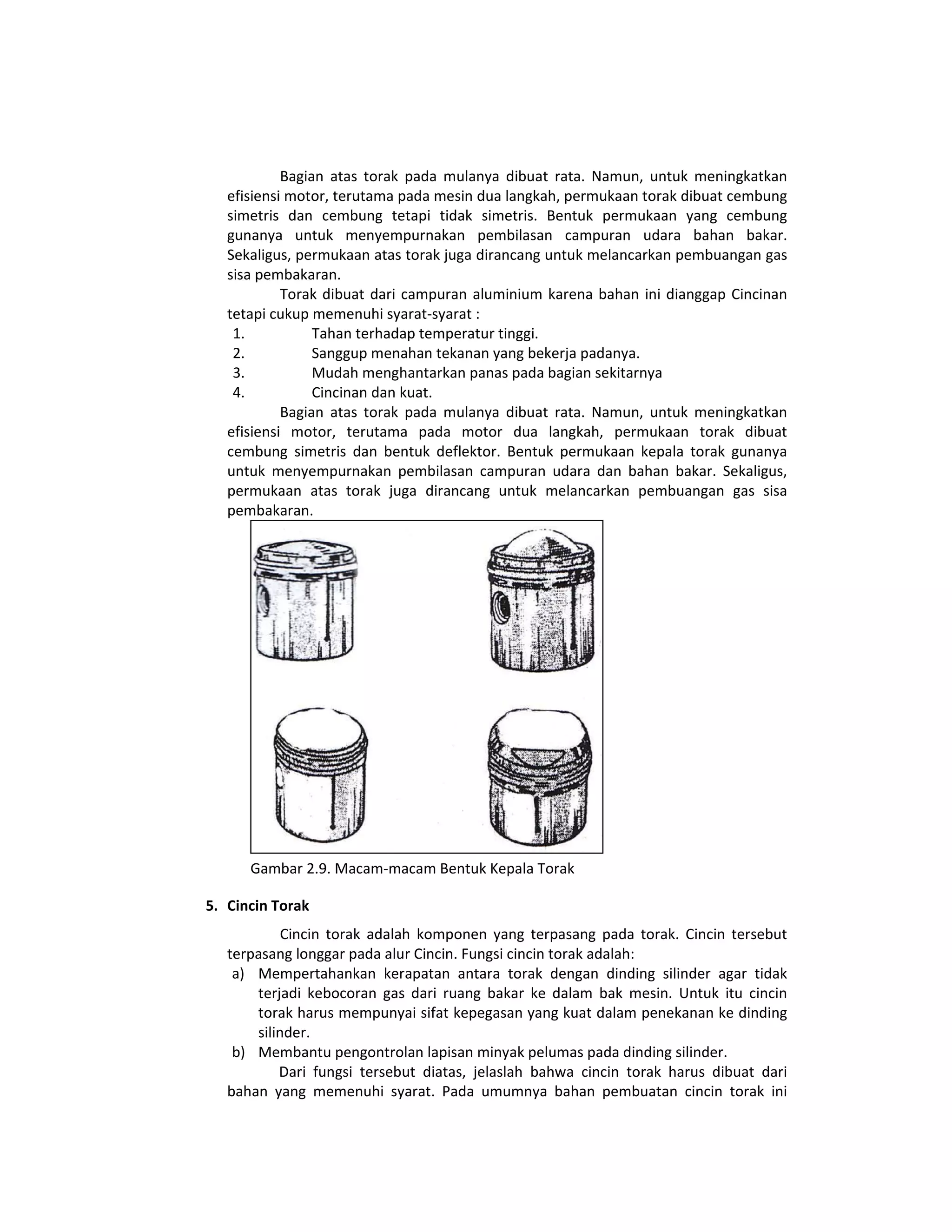 Bab ii engine sepeda motor | PDF