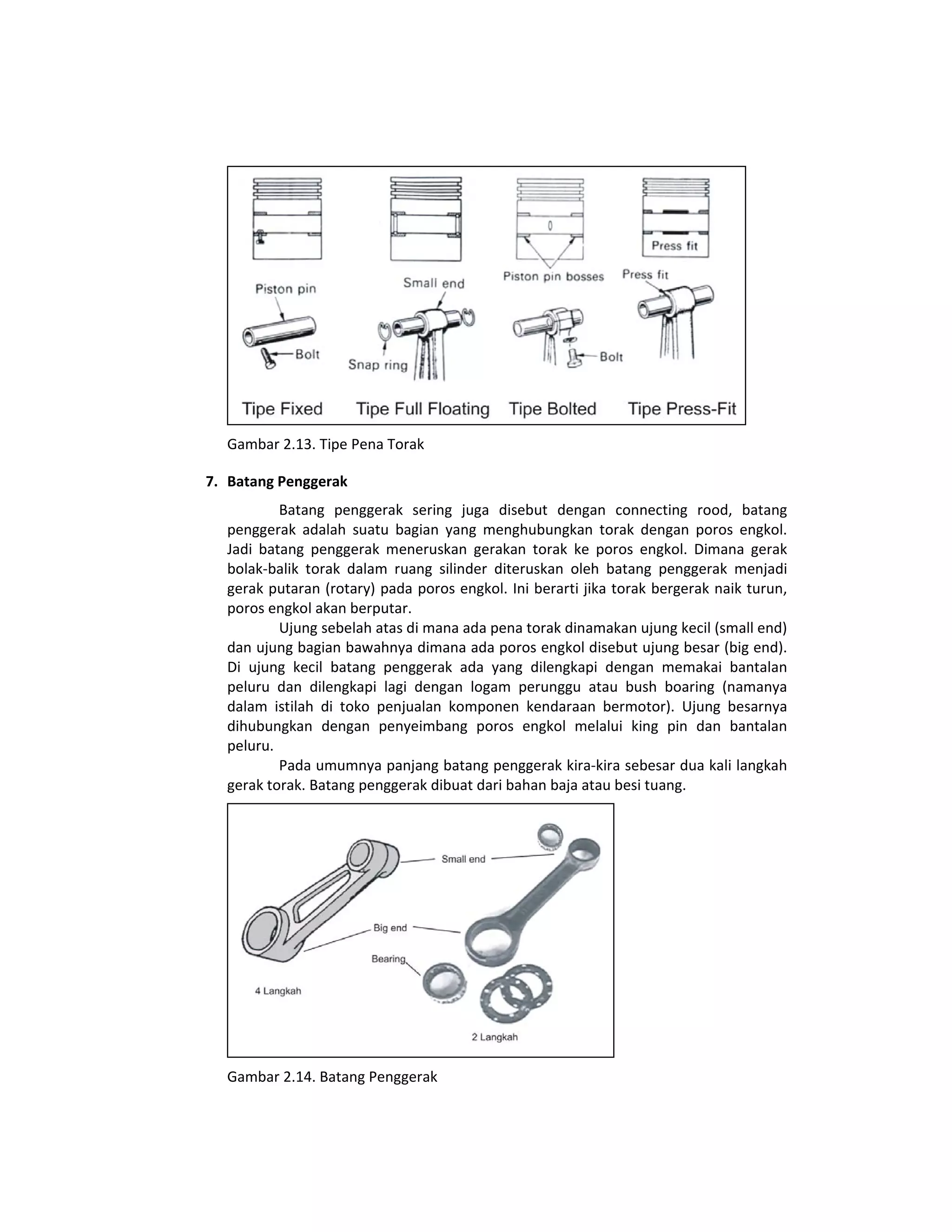 Bab ii engine sepeda motor | PDF