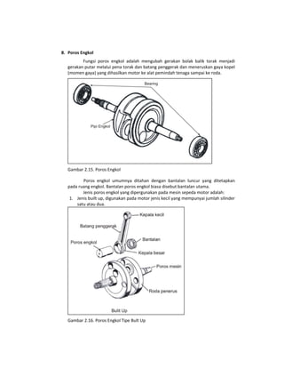 Bab ii engine sepeda motor | PDF