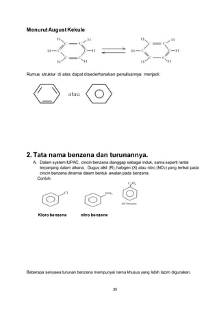 Bab iii. benzena dan turunannya | PDF