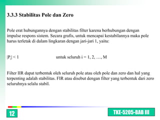 Bab iii transformasi z | PPSX