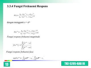 Bab iii transformasi z | PPSX